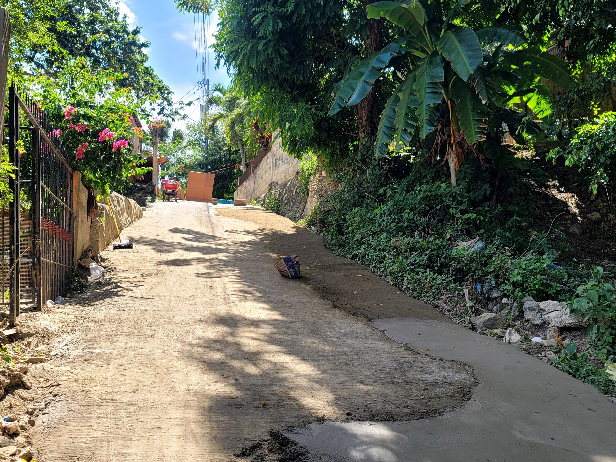 Reconstrucción de los caminos de la Cacata, sector Yolanda, Tamboril ...